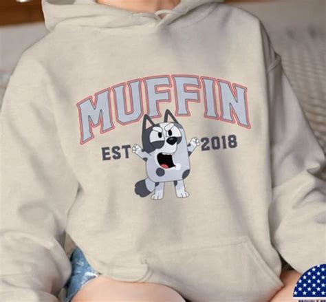 Muffin Cupcake Heeler Shirt Bingo And Bluey Hoodie Outfit Ideas