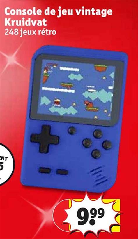 Promo Console De Jeu Vintage Kruidvat Chez Kruidvat Icataloguefr