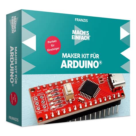 franzis maker kit arduino für einsteiger bausätze