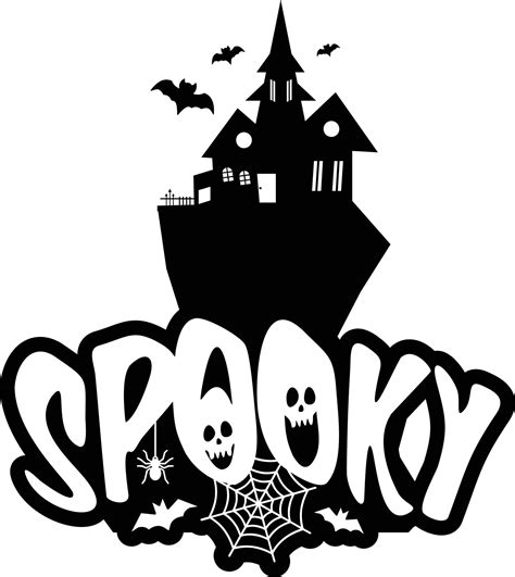 Spooky Fun With Typography Design Vector 13367653 Vector Art At Vecteezy