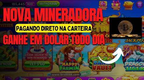 NOVA MINERADORA DE BITCOIN PAGANDO TODO DIA YouTube