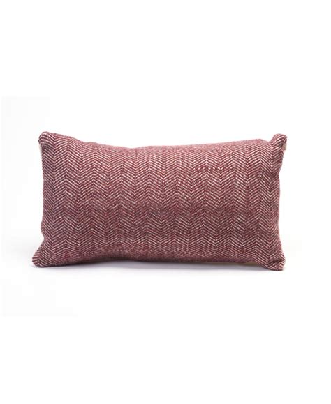 Biltmore Industries Homespun Pillow Burgundy Grovewood Village