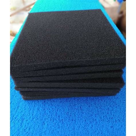 Pure Car Products Mall Black Foam Filter Foam Bio Foam 50x50x 1cm 3 5cm