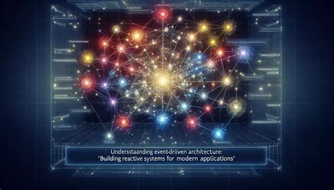 Understanding Event Driven Architecture Building Reactive Systems For Modern Applications