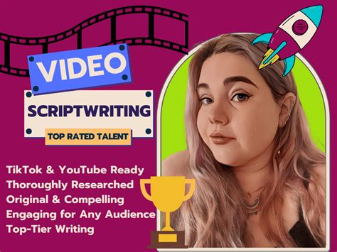 An Engaging Tiktok Or Youtube Script By A Video Script Writer In 24