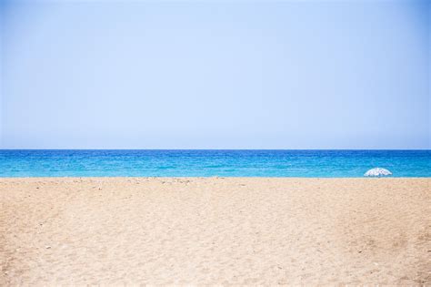 바닷물 모래 천국 Pixabay의 무료 사진