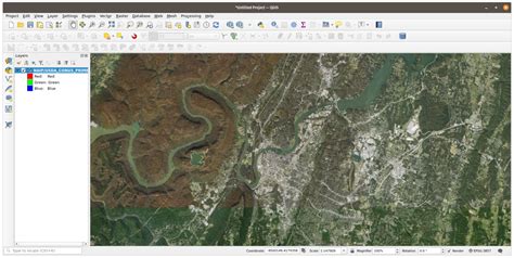 Qgis Adding A Naip Rest Service From The Usda North River Geographic