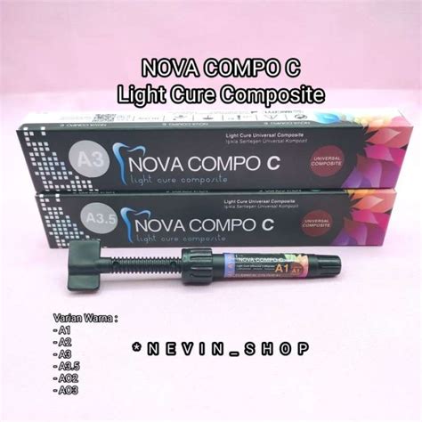 Promo Composite Nano Hybride Anterior Posterior Nova Compo C Imicryl