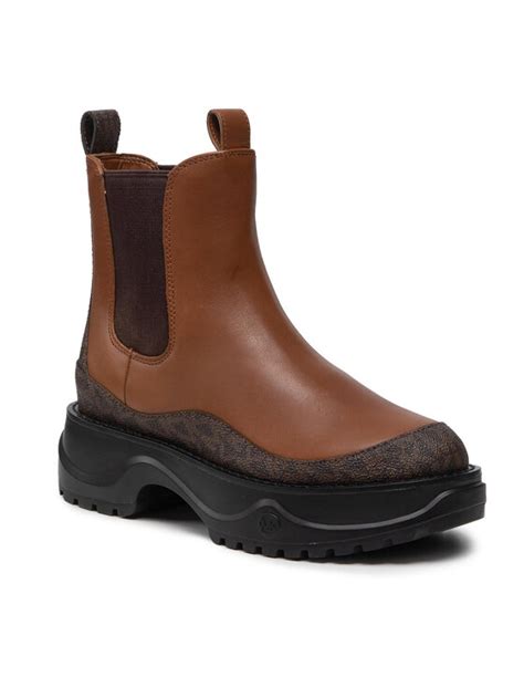 MICHAEL Michael Kors Botki Dupree Bootie F DUFE L Brązowy Modivo pl
