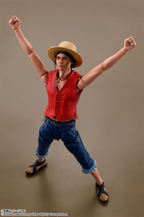 Monkey D Luffy Action Figure S H Figuarts One Piece Netflix 15 Cm
