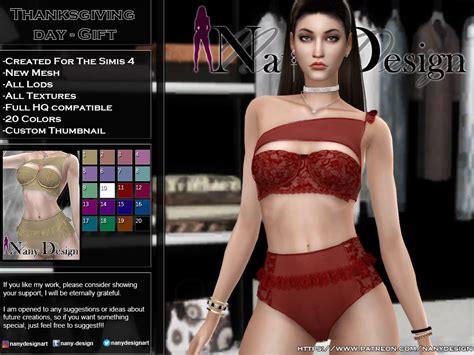 Nany Design Clothing Added Sophia Lingerie Free Daiana Collection