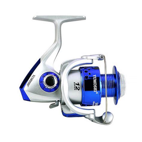 Катушка безынерционная yumoshi SA 4000 Silver-Blue рыболовная (ID ...