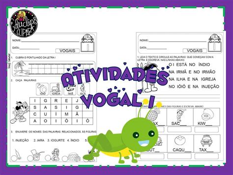 Atividades de alfabetização para 1º ano Dani Educar patagonland cl