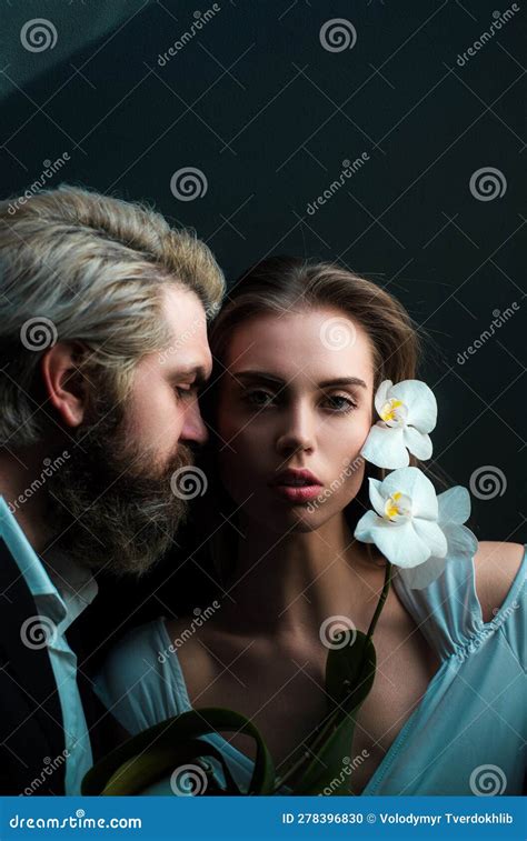 Sensual Couple Hugging Passion And Sensual Romantic Couple In Love