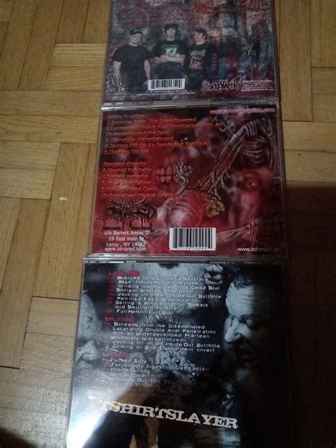 Artery Eruption Cds Tshirtslayer Tshirt And Battlejacket Gallery