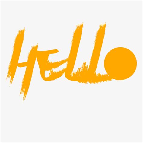 Hello卡通字体 千图网