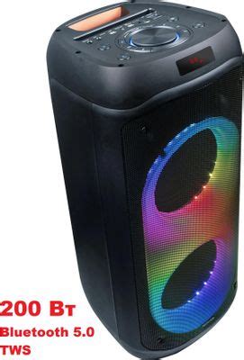 Колонка портативная Microlab PT802, 200Вт, черный – купить в Ситилинк ...