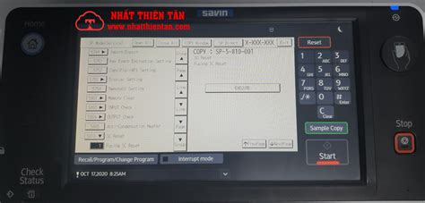 Cách xóa lỗi SC máy photocopy Ricoh Nhất Thiên Tân
