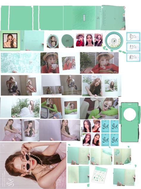 Photocard Yearbook Funny Moments Album Covers Photo Wall Kawaii