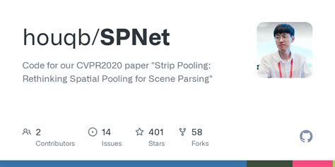 Github Houqbspnet Code For Our Cvpr2020 Paper Strip Pooling Rethinking Spatial Pooling For