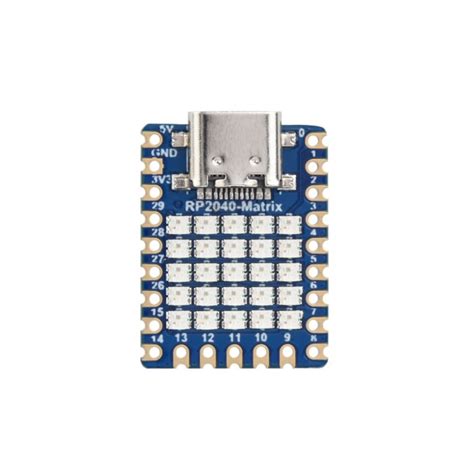 Rp2040 Matrix 5x5 Rgb Led Raspberry Pi Pico Basierter Mcu