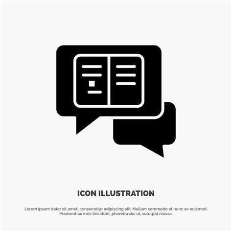 Chat Messages Popup Sms Solid Glyph Icon Vector 18023990 Vector Art At