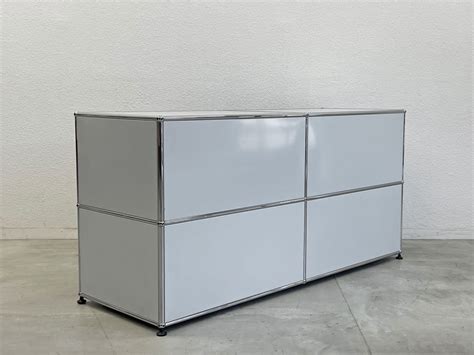ユーエスエムハラー Usmハラー Usm Haller モジュラーファニチャー キャビネット オープンシェルフ 2列2段 奥行52cm ライト