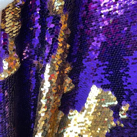 Reversible Sequin Fabric Etsy