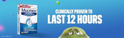 Chest Congestion Mucinex 12 Hour Extended Release Tablets