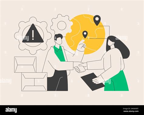 Collaborative Logistics Abstract Concept Vector Illustration Stock Vector Image And Art Alamy