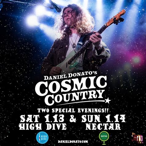Daniel Donatos Cosmic Country Sunday Tickets At Nectar Lounge In Seattle By Nectar Lounge Tixr