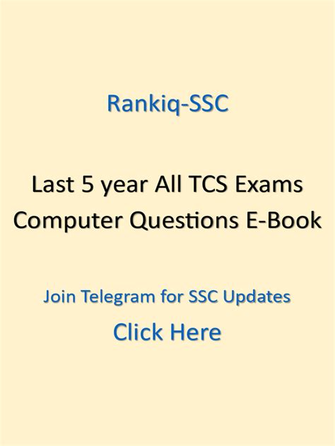 Computer Mcq Previous Year All Pdf