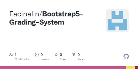 Github Facinalin Bootstrap Grading System