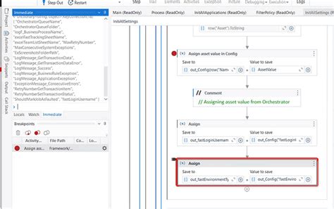 Error While Getting Asset Details Reframework Uipath Studio Uipath