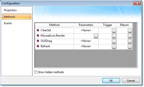 ActiveX Control Object Web Studio Help