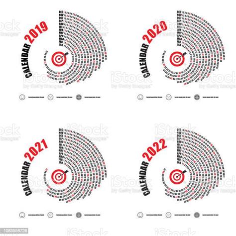 日曆201920202021年和2022日曆範本日曆設計年度日曆向量設計文具範本向量例證向量圖形及更多2021圖片 2021 日曆