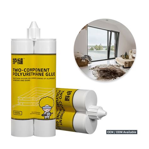 Two Elements Construction Polyether Urethane Sealing Adhesive For Doors