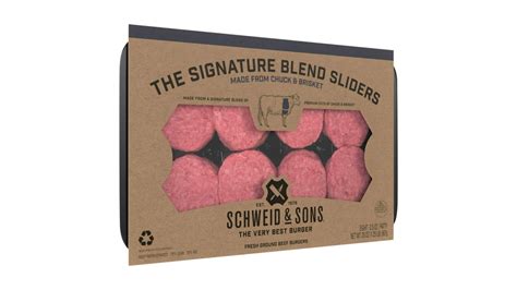Schweid And Sons The Signature Series Chuck Brisket Patties 25 Oz X 8