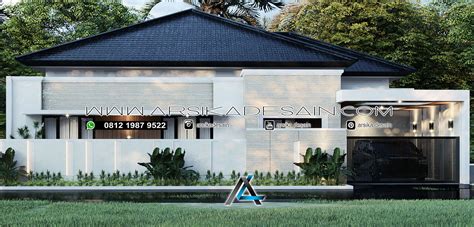 DESAIN RUMAH 15 X 15 METER PEMILIK BAPAK YUDISTIRA BANDUNG ARSIKA