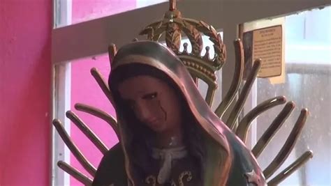 Virgin Mary Statue Reportedly Cries Tears Of Blood Unexplainedie