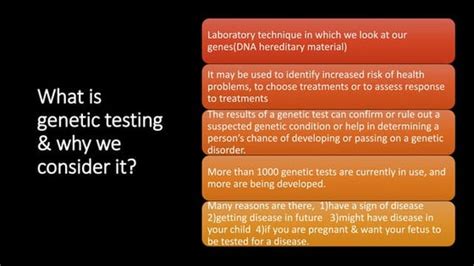 Genetic Testing Pptx