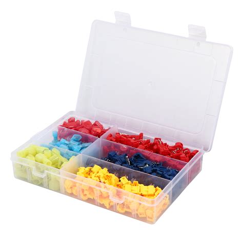 Terminal Self Stripping Electrical Disconnect Quick Splice With Nylon Fully Insulated Male