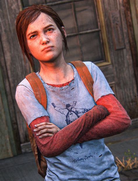 Ellie The Last Of Us Remake Скафандры