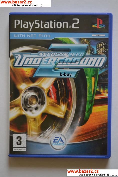 Hra PS2 NFS Need for Speed UNDERGROUND 2 Liberec bazar bazoš
