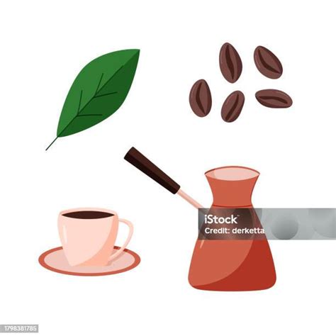 커피를 만들기 위한 커피 원두 벡터 일러스트 레이 션 흰색 배경에 고립되어 있습니다 0명에 대한 스톡 벡터 아트 및 기타 이미지