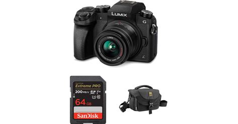 Panasonic Lumix G7 Mirrorless Camera With 14 42mm Lens And