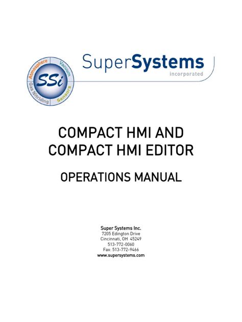 Compact Hmi Manual Operation Pdf Installation Computer Programs Microsoft Windows
