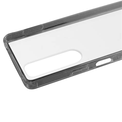 Xperia1 Iii So 51b Sog03 ケース カバー ハイブリッド Tpupc クリアブラック 透明 エクスペリア1 マーク3