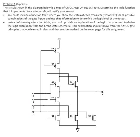 Problem 1 6 Points The Circuit Shown In The Diagram Below Is A Type