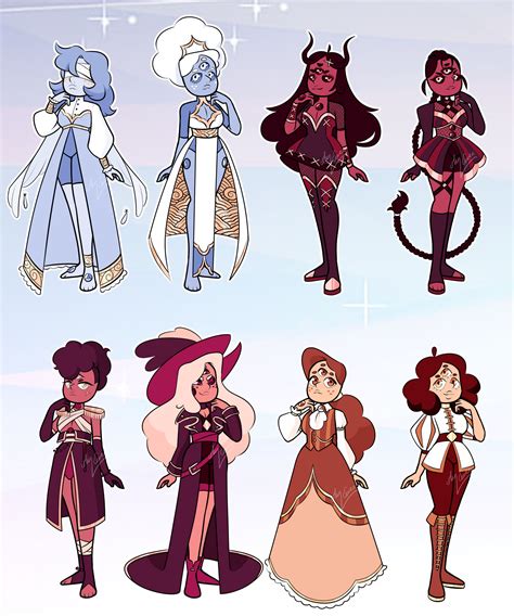 Gem Fusion Adopts Crime Opals Closed By Mineevee On Deviantart